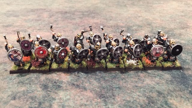 Conqueror Miniatures Saxon Dwarf Infantry – Wargaming from the Balcony